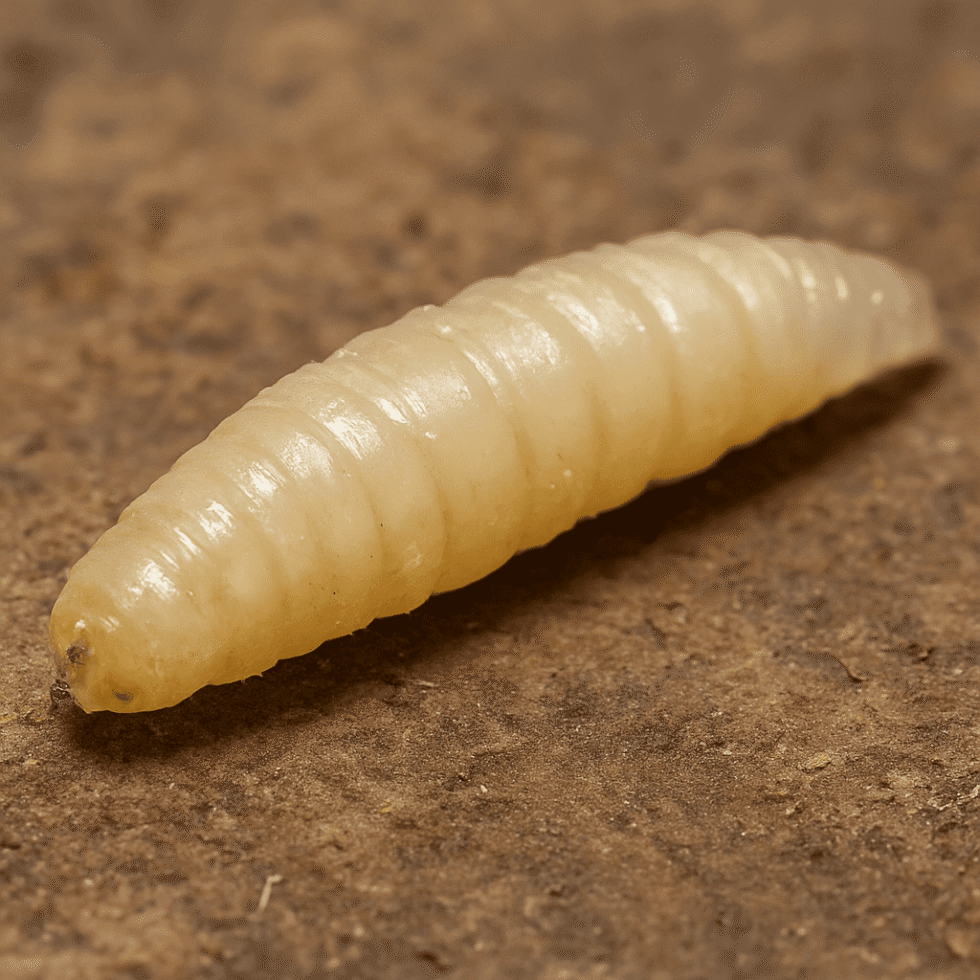 Larva mouchy – jak vypadá, proč je nebezpečná a jak se jí zbavit
